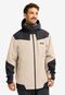 FLEXTRAIL 2L JKT M - oyster L - Men’s waterproof rain jacket with 3-in ...